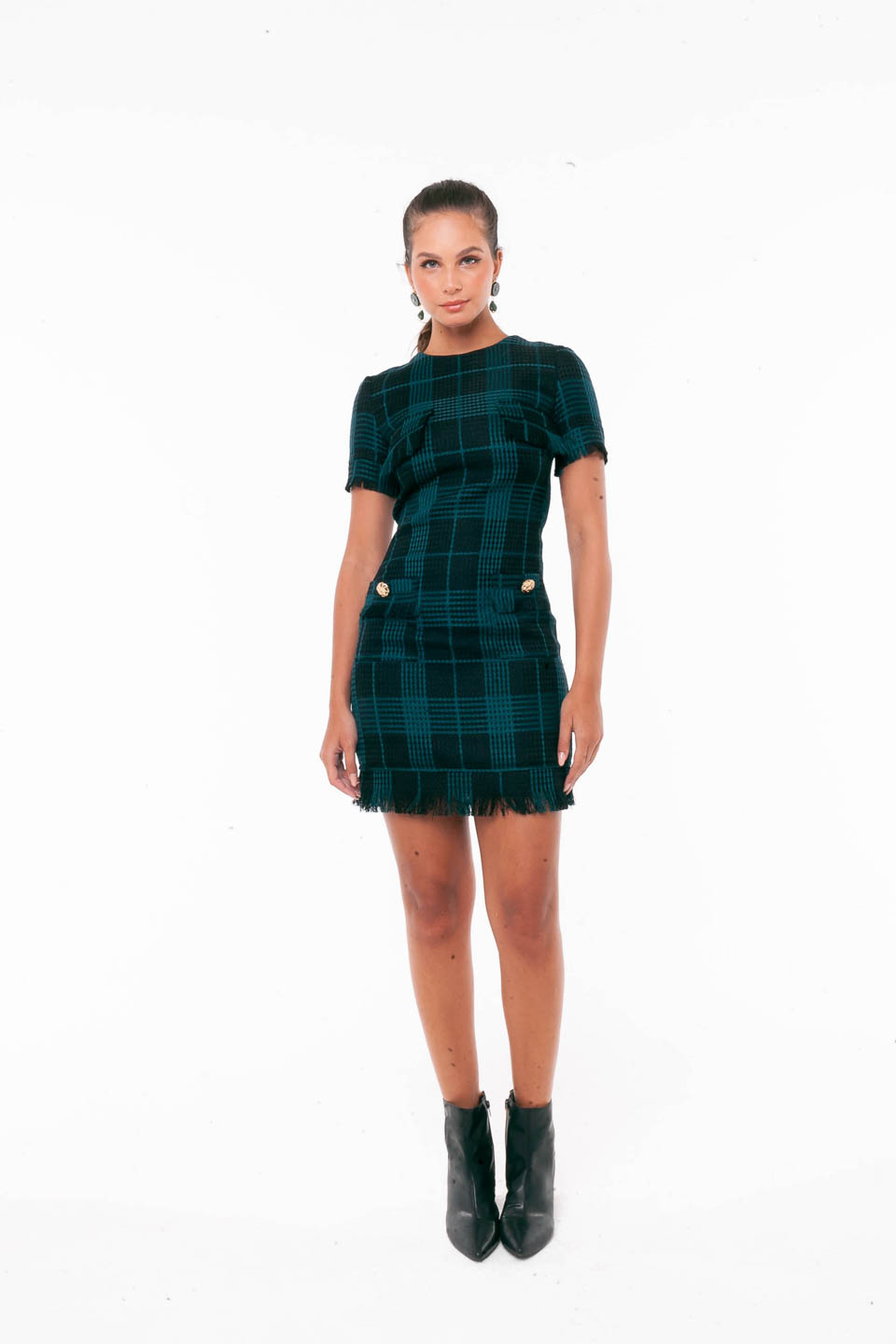 VESTIDO XADREZ MORI - SABINE ARIAS